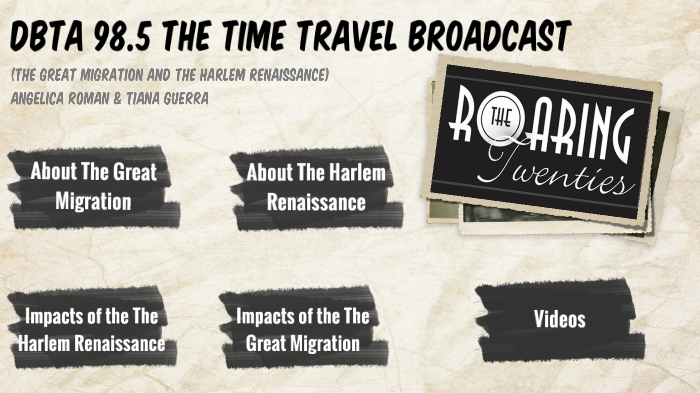 The Great Migration and The Harlem Renaissance by Tiana Guerra on Prezi