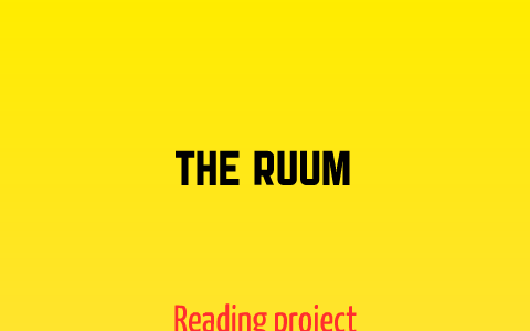 The ruum by zach rust on Prezi