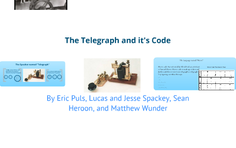 The Telegraph and the Communication Revolution by Eric P. on Prezi