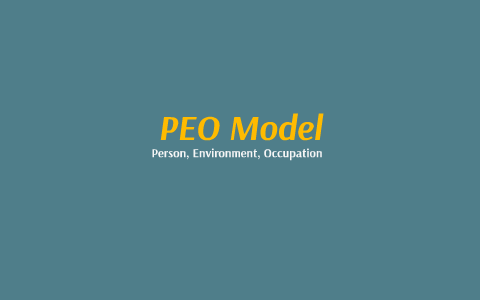 PEO Model by Brooke Ladyman on Prezi