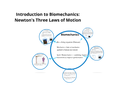 Introduction to Biomechanics: Newton's Three Laws of Motion by Daniel ...
