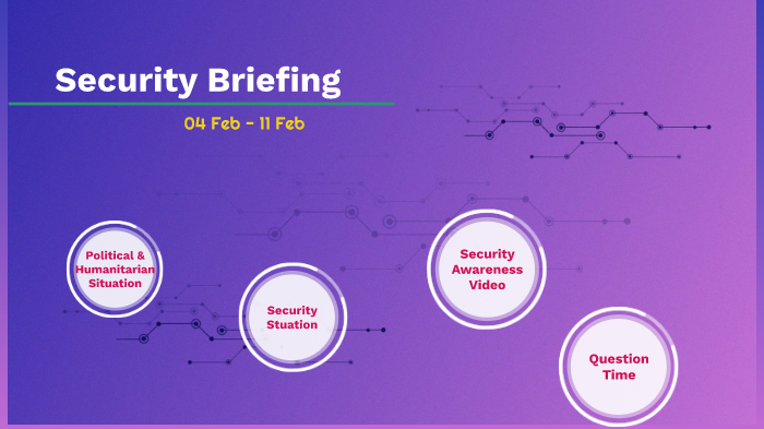 Security Briefing 11022018 by Control Room on Prezi