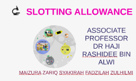 Slotting Allowance by Zariq Nazirah on Prezi