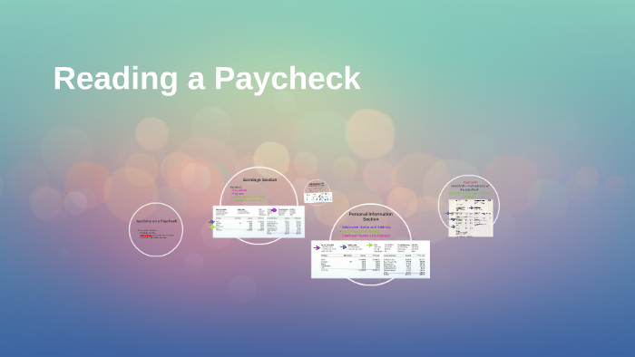 Reading a Paycheck by Christina Thompson on Prezi