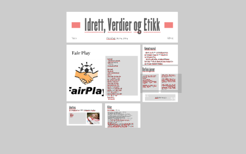 Idrett, Verdier og Etikk by Thomas Rønåsen on Prezi