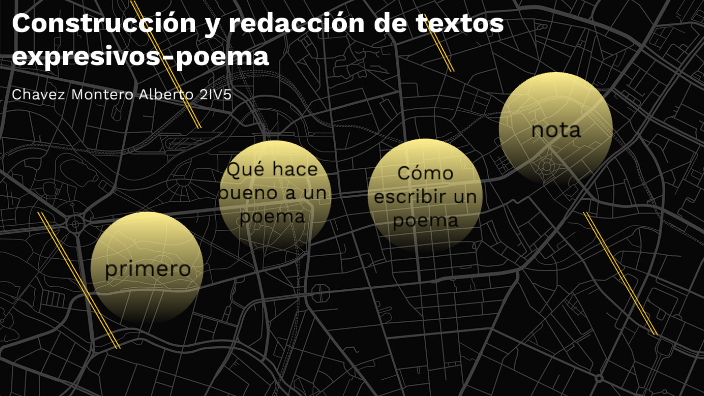 Construcción y redacción de textos expresivos Poema by Alberto Chavez ...