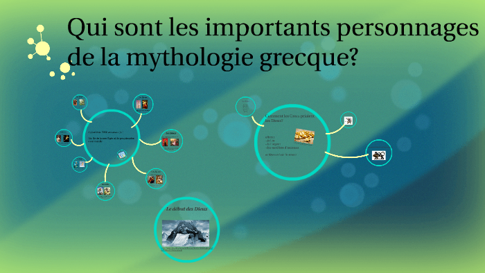 Qui sont les importants personnages de la mythologie grecque by keroppi ...