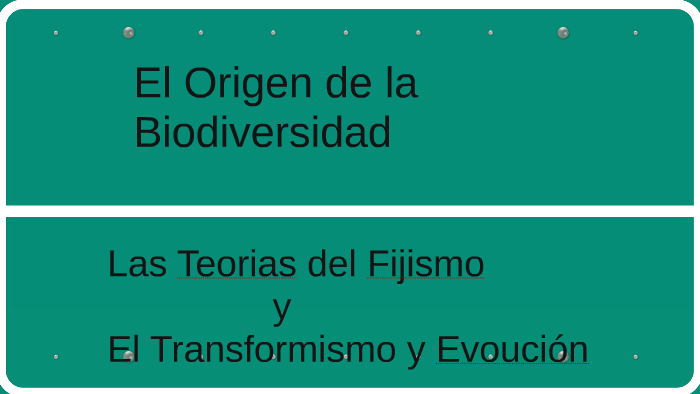 La teoria del fijismo by leonel teramo on Prezi