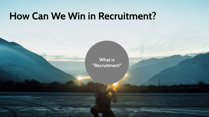 HOW TO WIN IN RECRUITMENT by Y Y