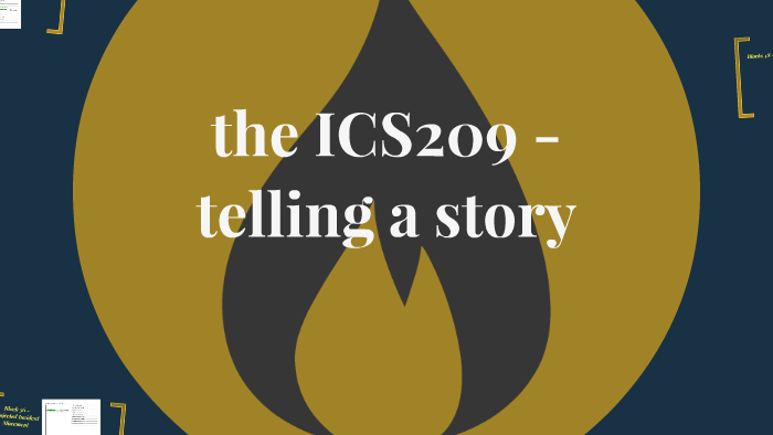 the ICS 209 - verbiage matters by GaBriella Branson on Prezi