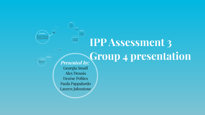 IPP Assessment 3 by Georgia Small on Prezi