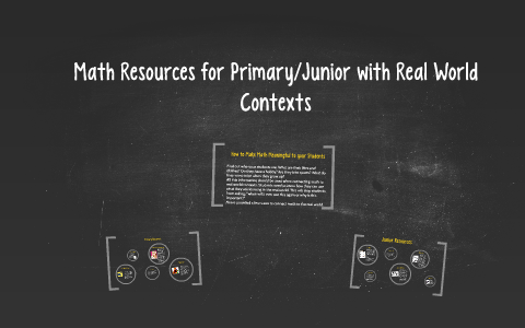 Math Resources for Primary/Junior with Real World Contexts by Tory M on ...