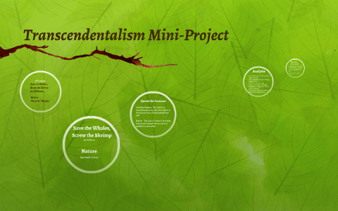 Transcendentalism Mini-Project by Wisam Salah on Prezi