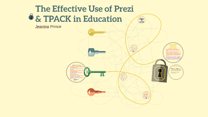 The Effective Use of Prezi & TPACK in Education by on Prezi