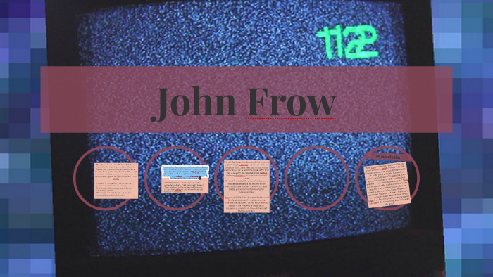 John Frow by on Prezi