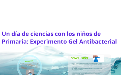 Un día de ciencias con lo niños de Primaria: experimento gel ...