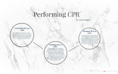 Performing CPR by Jasmine Hendrix on Prezi