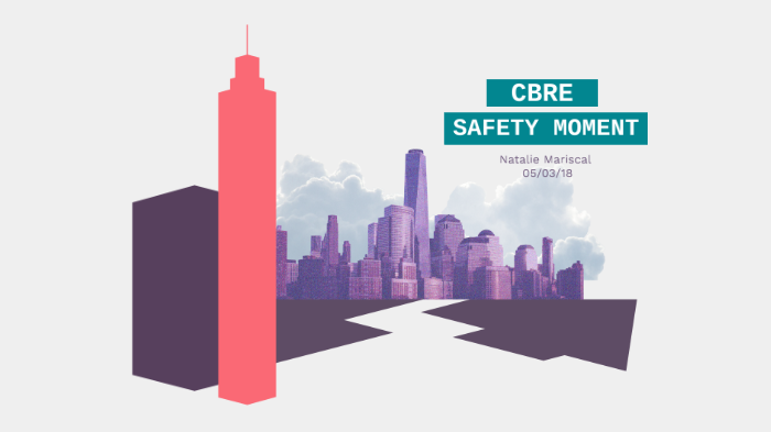 CBRE Safety Moment by Natalie Medina on Prezi