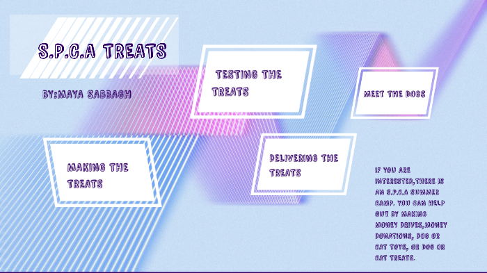 S.P.C.A TREATS by Maya Sabbagh on Prezi