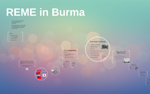 REME in Burma by Stuart McHutchon on Prezi