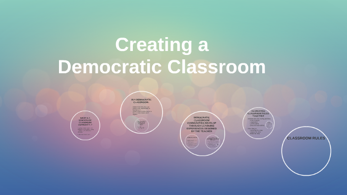 Creating a Democratic Classroom by payton klein on Prezi