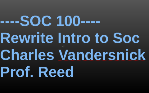 Introduction to Sociology by Krista Greer on Prezi