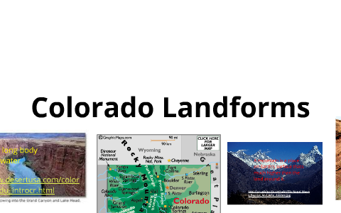 Colorado Landforms by L M on Prezi