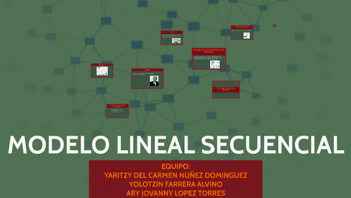 MODELO LINEAL SECUENCIAL by yaritzy dominguez on Prezi