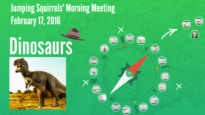 Dinosaur Morning Meeting by Gayle Green on Prezi