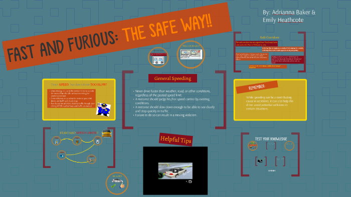 FAST AND FURIOUS: THE SAFE WAY!! by on Prezi