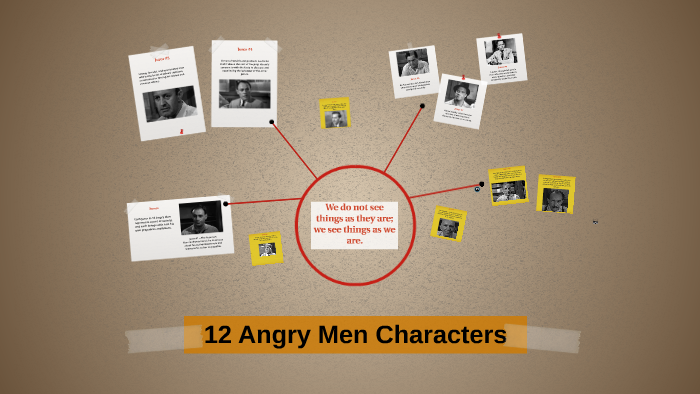 12 Angry Men Characters by on Prezi