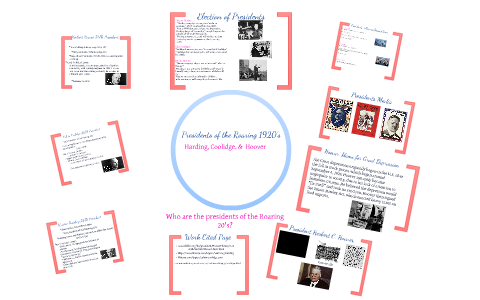 Presidents of the Roaring 20's by Kameron Smith