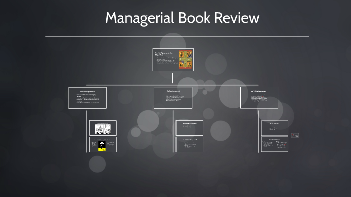Managerial Book Review by Lenny Matthews on Prezi