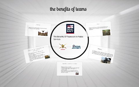 The benefits of teamwork in public services by olivia dagg on Prezi