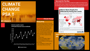 Climate Change PSA by alexis burnell on Prezi Design