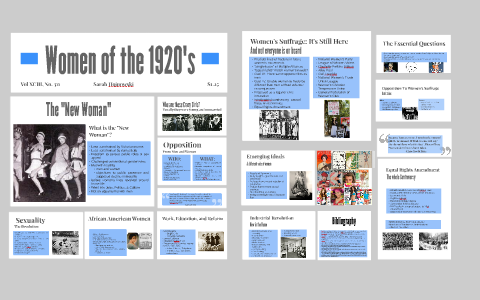 Women of the 20's by Sarah Hojnowski on Prezi
