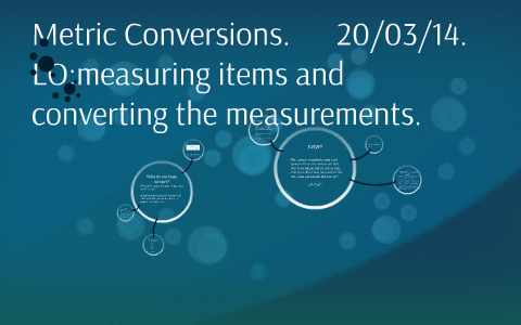 Metric Conversions by on Prezi