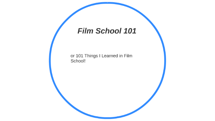 Film School 101 by Jeffrey Shuster on Prezi
