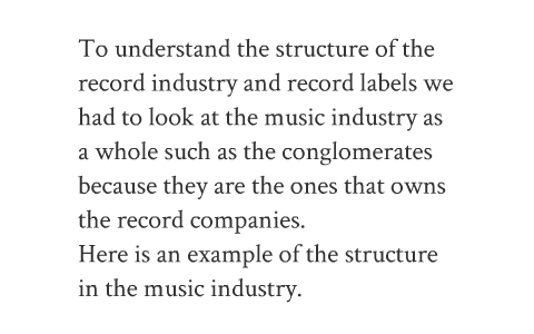 Music Industry Structure by Nadia Begum on Prezi
