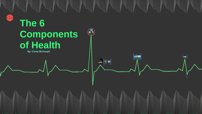 The 6 Components of Health by Corey Burrough on Prezi