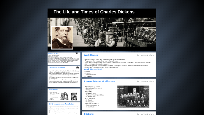 Charles Dickens and the Industrial Revolution by Dillon McGovern on Prezi