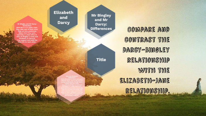 Compare and contrast the Darcy-Bingley relationship with the Elizabeth ...