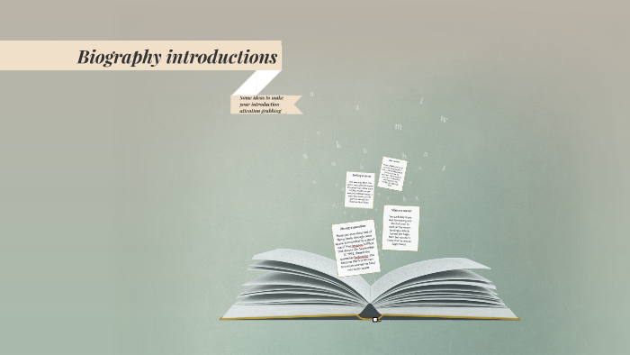 Writing an attention grabbing introduction by Alyce Rathjen on Prezi