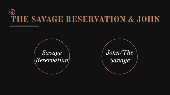 Brave New World Savage Reservation