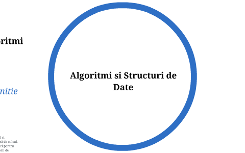 Algoritmi si Structuri de Date by Chereches Mihai on Prezi