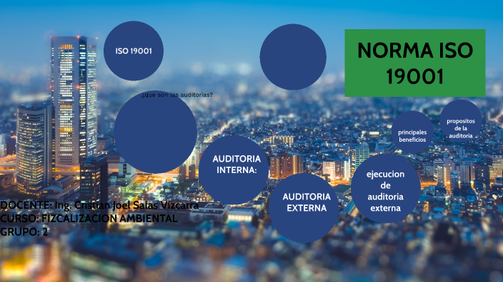 NORMA ISO 19001 by Narcizo Alvarez Gomez on Prezi