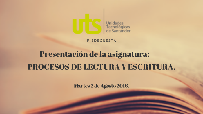 PROCESOS DE LECTURA Y ESCRITURA by Antonio Macías Rodríguez on Prezi