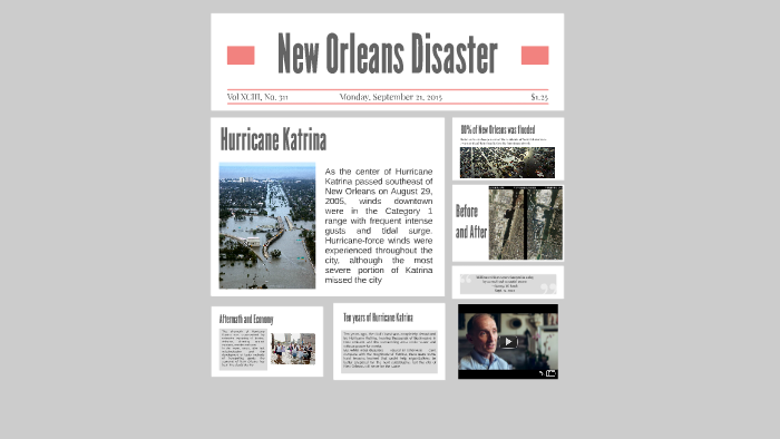 New Orleans Disaster by Desiree Cardoso on Prezi