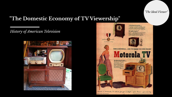 TV History - Domestic Economy of Television Viewing by Matthew Smith on ...