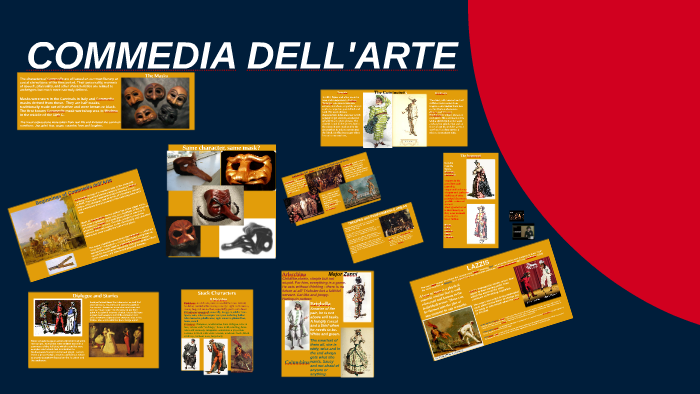 COMMEDIA DELL'ARTE - Unit 1 - Lesson 6 by Chelsea Steverson